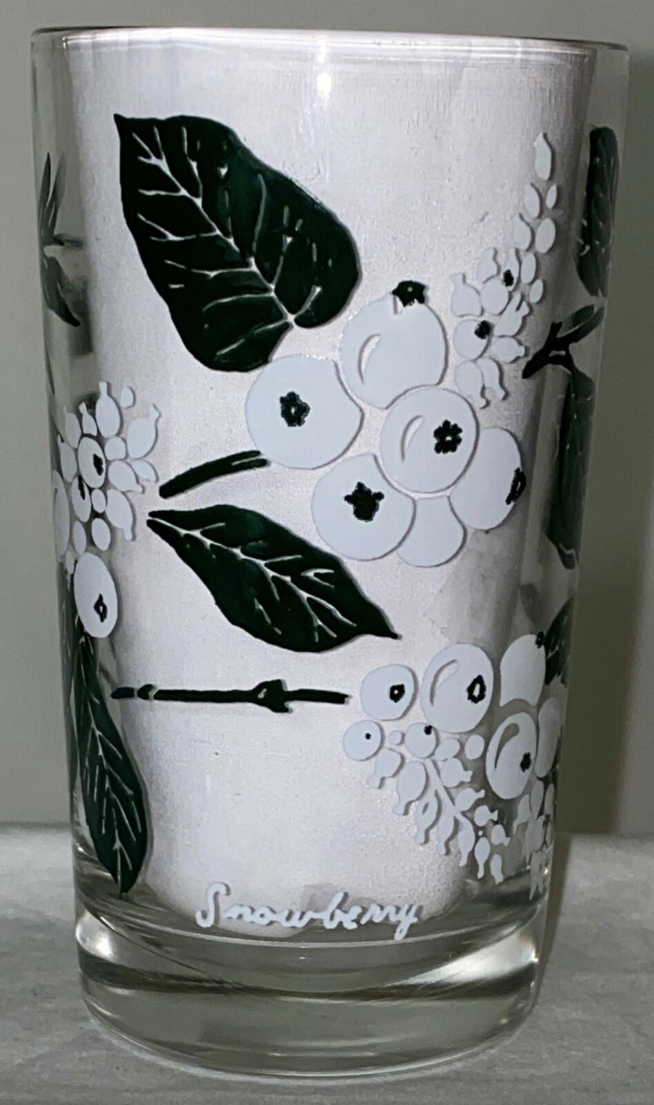 Peanut Butter SNOWBERRY *3 3/4"JUICE GLASS* | eBay