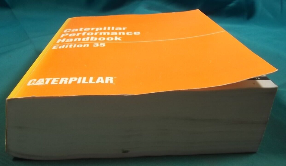 CAT CATERPILLAR PERFORMANCE HANDBOOK EDITION 35 35TH BOOK MANUAL 2004 ...