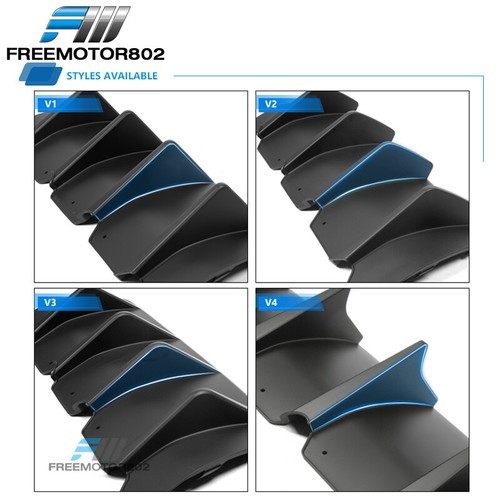 For 08-14 Challenger Front Rear Bumper W/Lip + Hellcat Fender Flare +Diffuser V3 | eBay