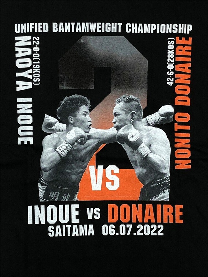 Mizuno Naoya Inoue Boxing 2022/6/7 vs. Nonito Donaire Limited Supporter ...