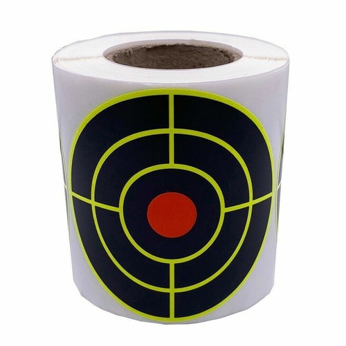 Splatter Target Stickers 3inch Self-Adhesive Reactive Targets Paper for ...