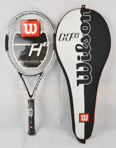 Wilson Hammer 6 H6 HS2 110 Tennis Racquet 4-1/4" Grip Case Bag T5616S ...