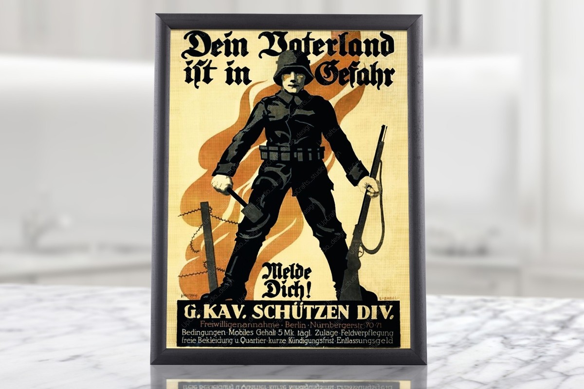 Ww1 German Propaganda Posters