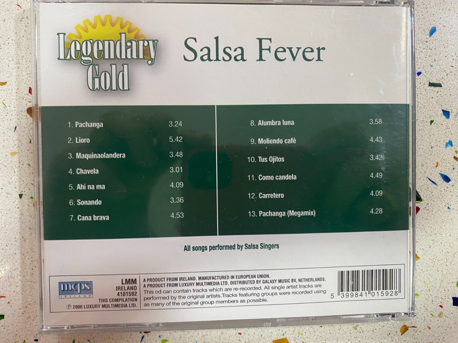 Salsa Fever CD Pachanga - Lioro Ahi Na Ma Maquinaolandera Comme Candela ...