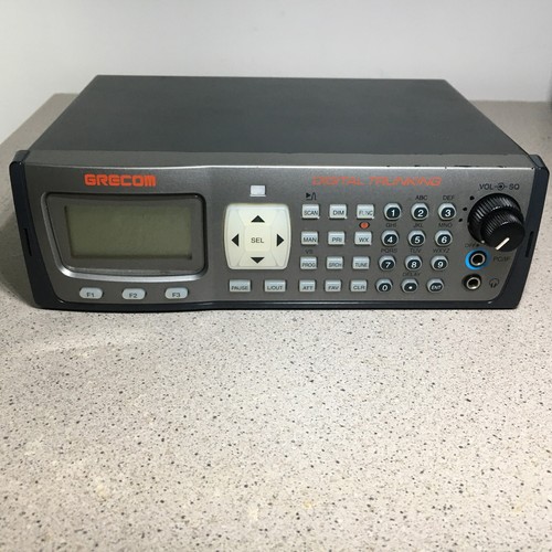 GRECOM GRE PSR-600 Digital Trunking Mobile Base Scanner LATEST FIRMWARE ...