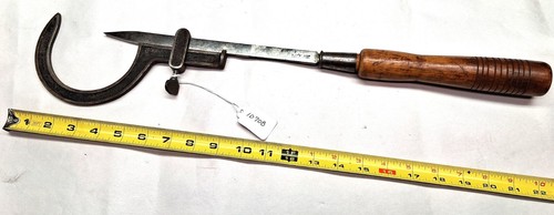 Wood Turning Tool Buck Rare Vintage Wood Lathe Sizing Tool 22-3/8" Lg 3 ...