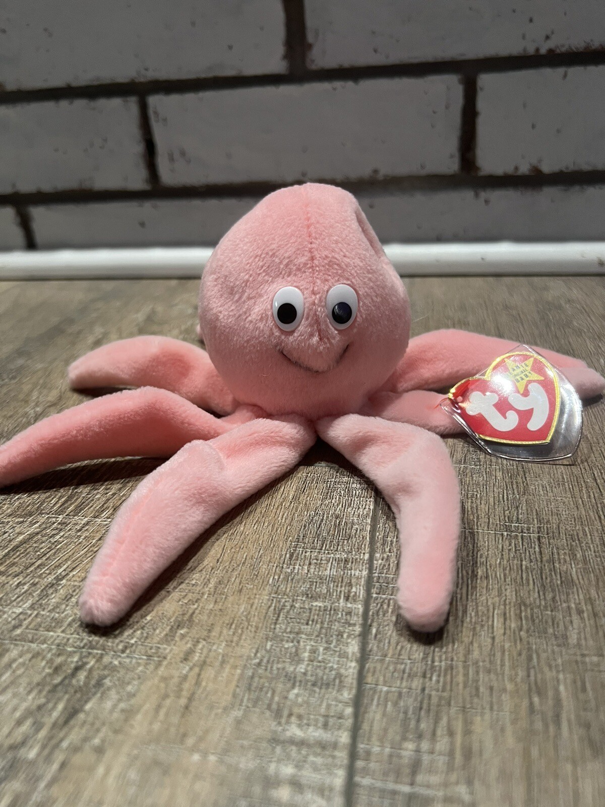 Ty Beanie Baby Inky Octopus 1993 RARE Tag With Errors 8421040285| eBay