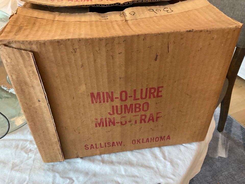 Min-O-Lure Glass minnow trap | eBay