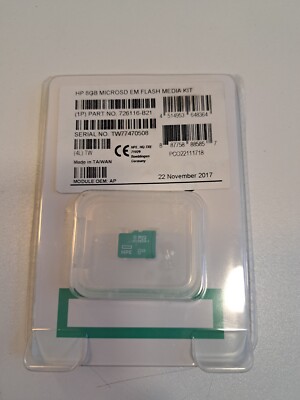 HPE 8GB micro secure digital card 726116-B21 | eBay