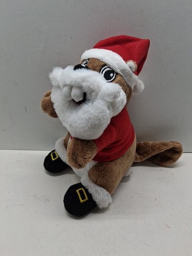 BUCEES Buc-ees “SANTA” BUCKY BEAVER BUC EE'S CHRISTMAS PLUSH. 10 Inches ...