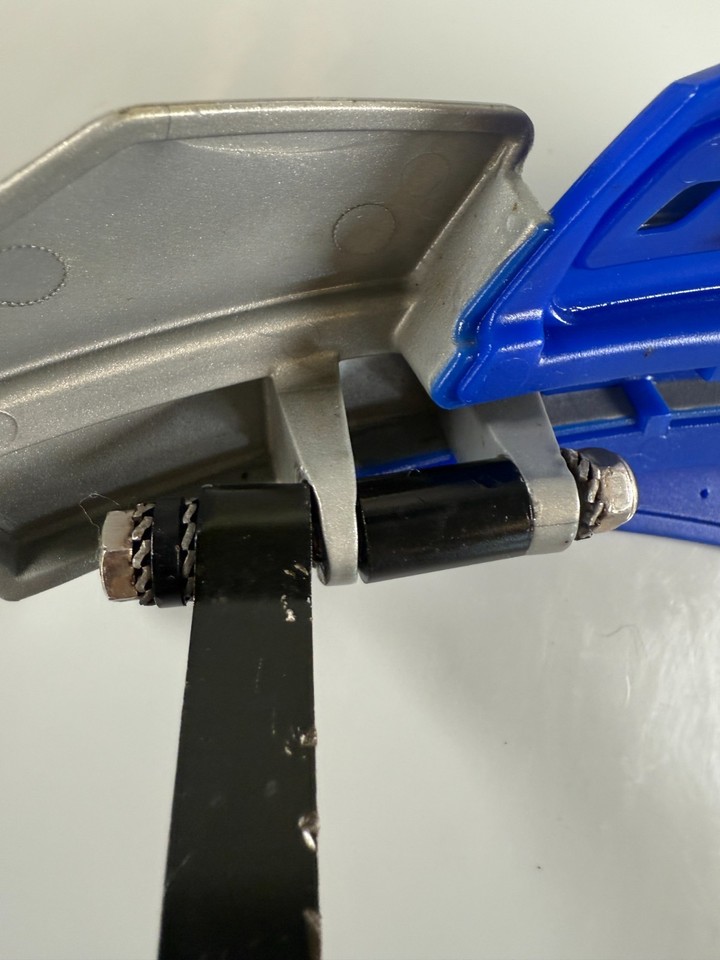 Powermadd Star Handgaurds with 7/8 Mount Kit Blue Silver MX ATV Roost ...