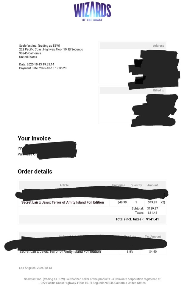 MTG Secret Lair PRESALE - JAWS Terror of Amity Island Set Confirmed ...