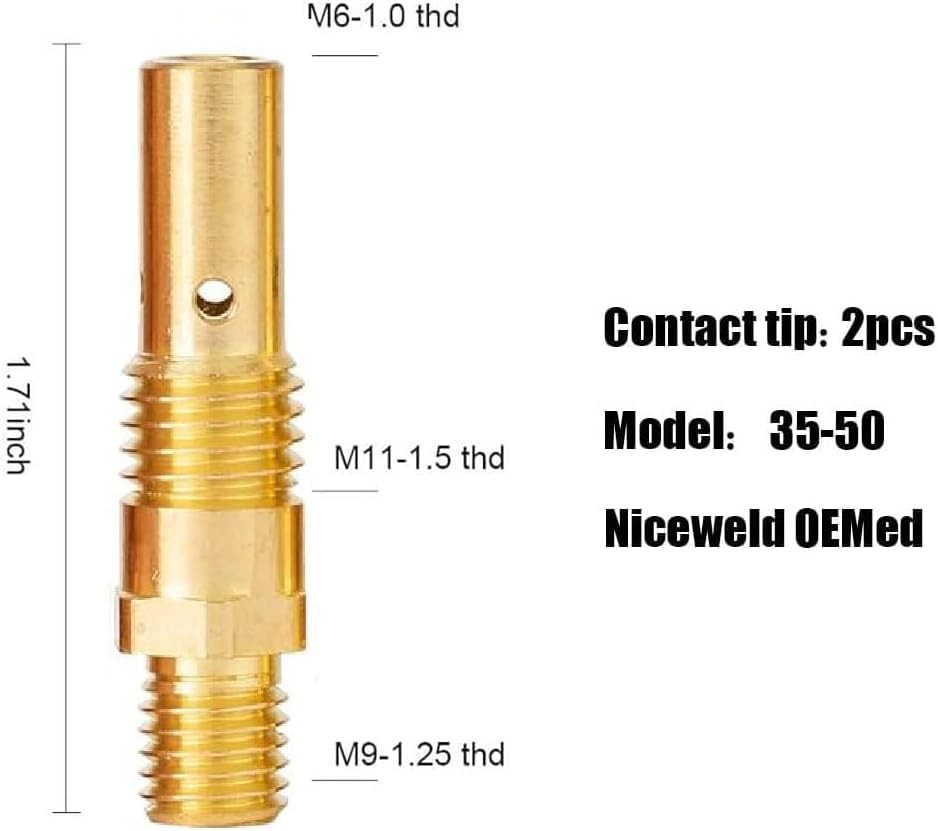 26pk Contact tip Nozzle kits for Eastwood MIG135,MIG140,MIG175,MIG180 ...
