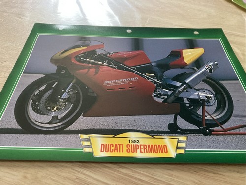 Ducati 550 Supermono 1993 Motorcycle Passion Collection Atlas | eBay