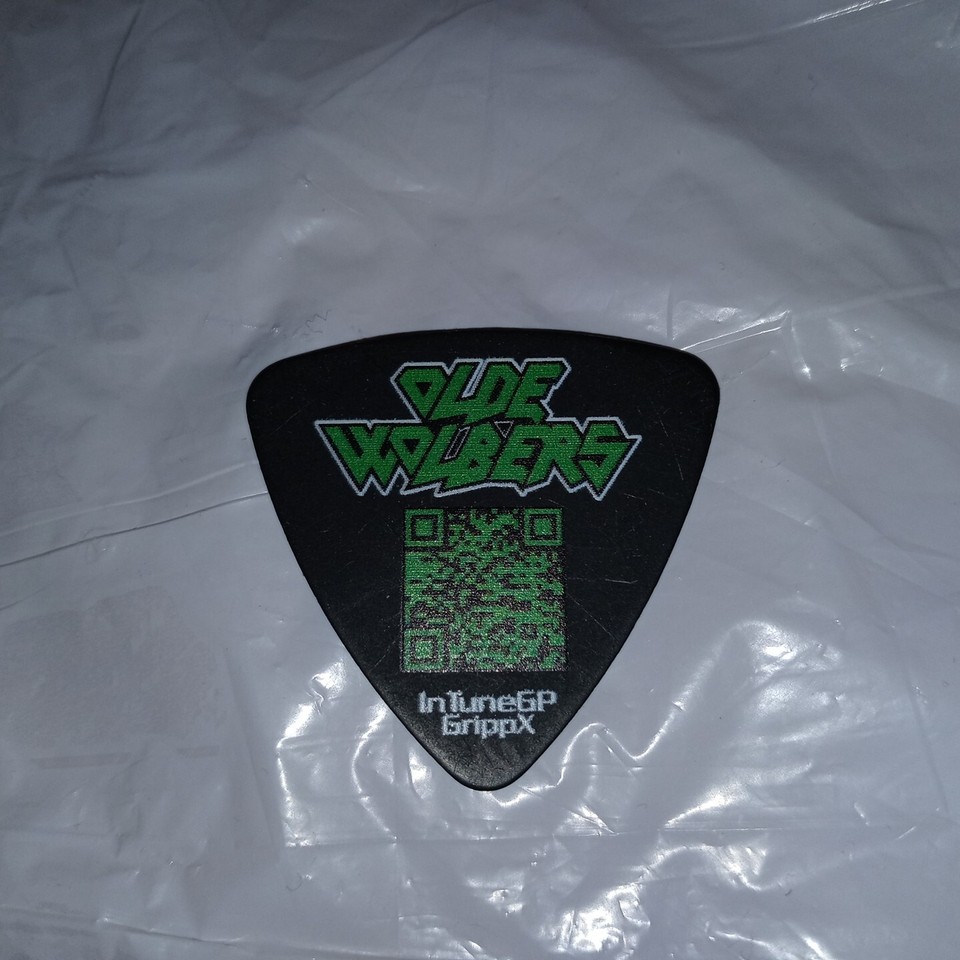 OVERKILL 2024 Tour Used BASS GUITAR PICK Christian Ex Fear Factory Vio ...