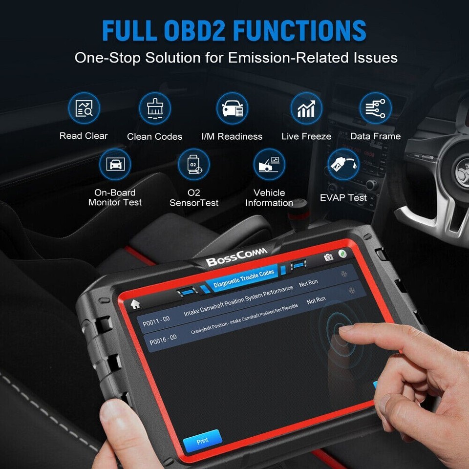 DODGE RAM 2025 Professional Full-Service Auto Diagnostic OBD2 Scanner ...