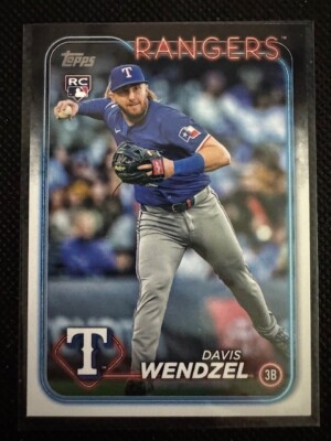 2024 Topps Update #US248 Davis Wendzel RC Rookie Texas Rangers | eBay