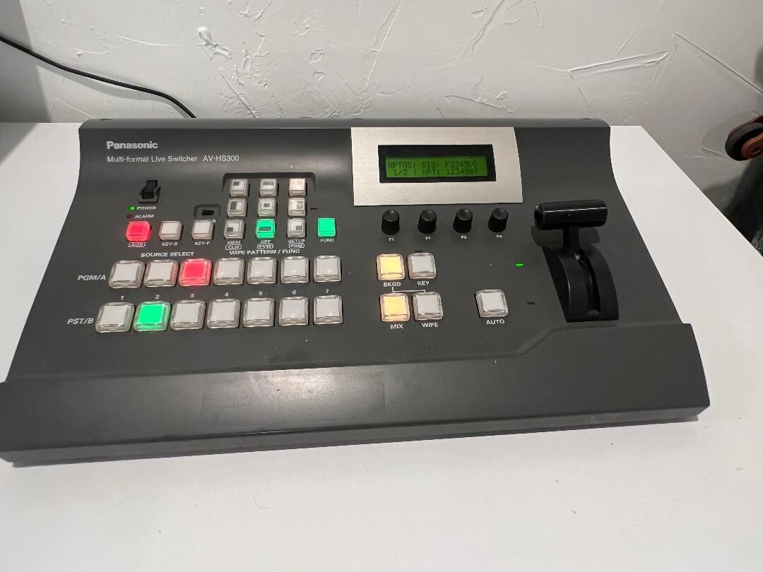 Panasonic AV-HS 300 Multi-Format Compact Live Switcher - International ...
