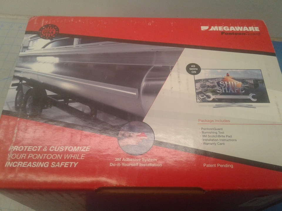 Boat Marine Megaware Pontoon Guard Protector Gray 32' 38-5471 | eBay