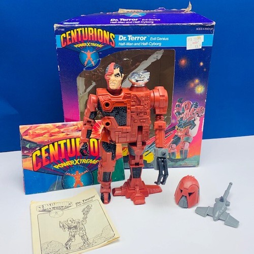 Centurion action figure toy 1986 Kenner Power Xtreme Dr Terror doctor ...