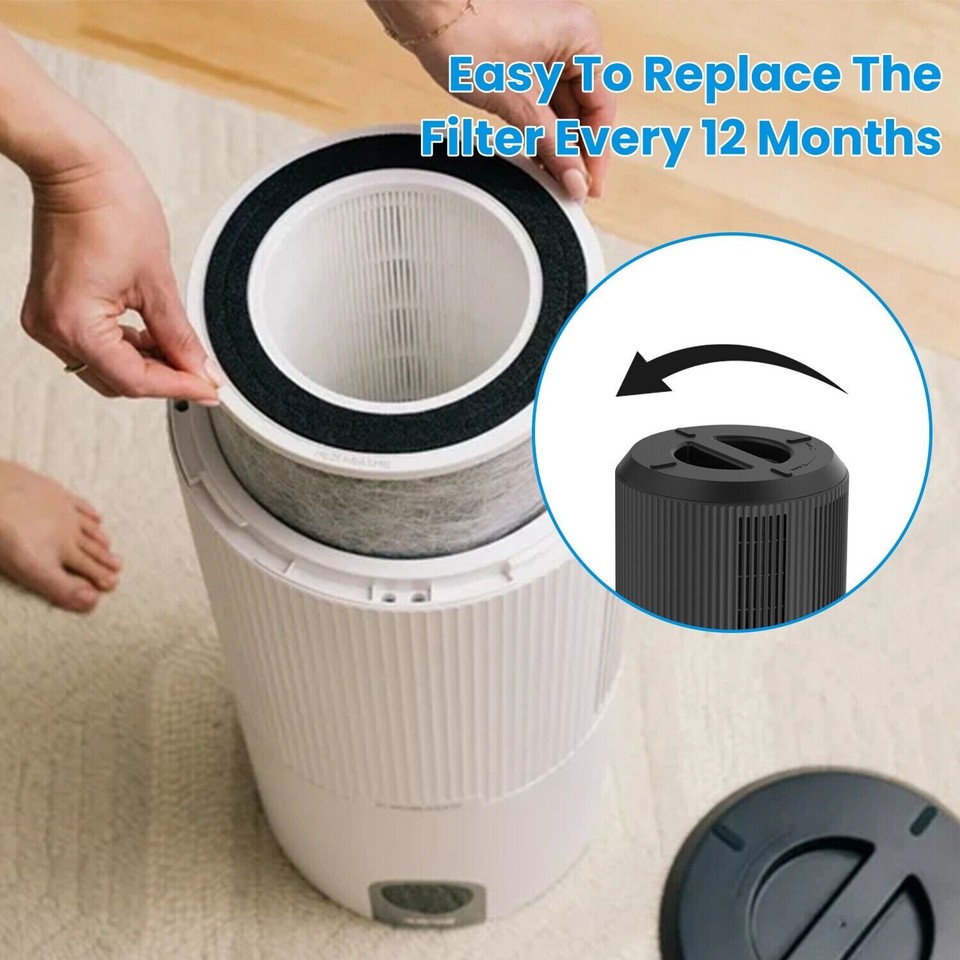 Shark UA205 Air Purifier MAX with Anti-Allergen Nanoseal and HEPA Air ...