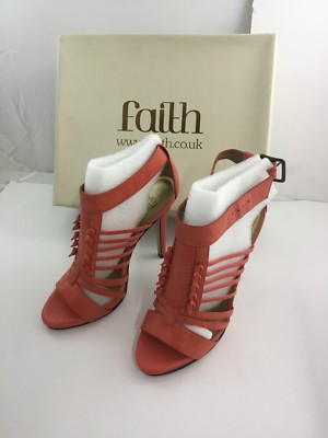 Faith Sandals Size 5 High Heels Boxed Worn Once | eBay