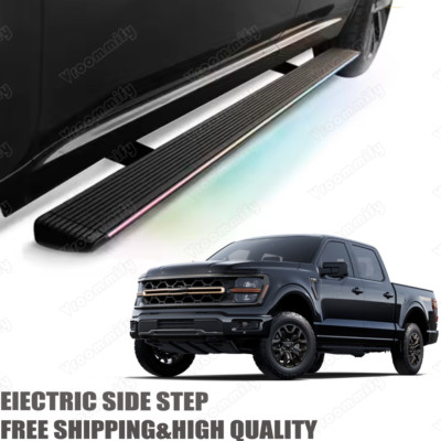 Deployable power Running Board Side Steps Fit for Ford F-150 2021-2025 ...