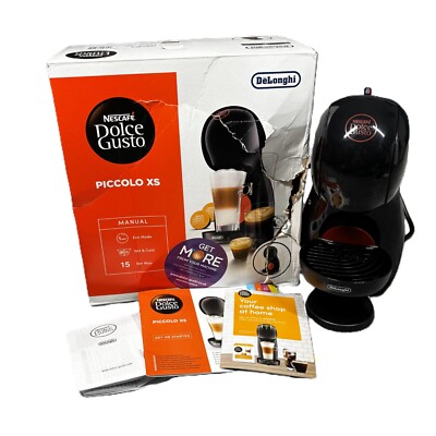Dolce Gusto Piccolo XS Pod Capsule Coffee Machine By DeLonghi | eBay