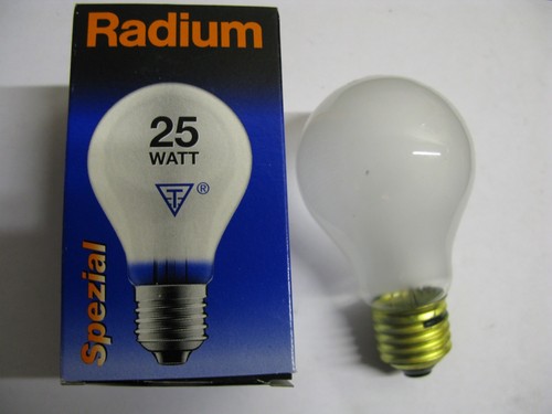 RARE RADIUM E27 ES Edison Screw Low Voltage 24V 25W PEARL GLS Light ...