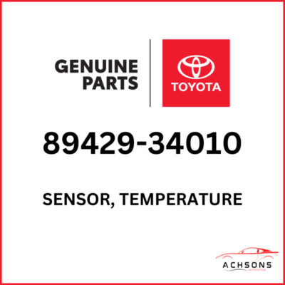 89429-34010 GENUINE TOYOTA SENSOR, TEMPERATURE OEM | eBay