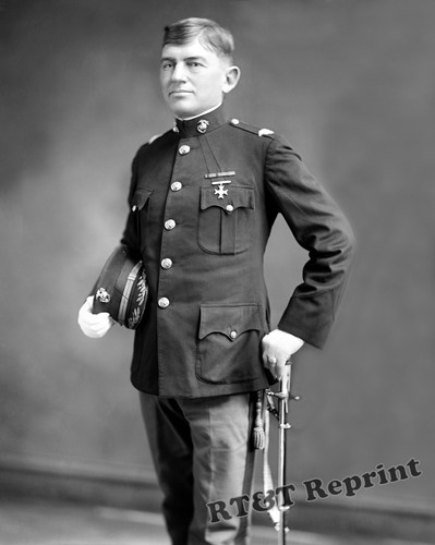 Photograph 1913 Portrait of Marine Corps Colonel John Lejeune USMC 8x10 ...