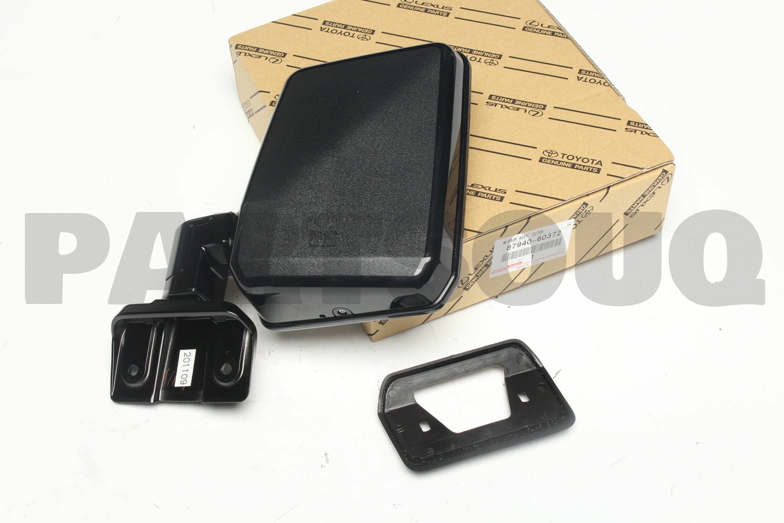 8794060372 Genuine Toyota MIRROR ASSY, OUTER REAR VIEW, LH 87940-60372 ...