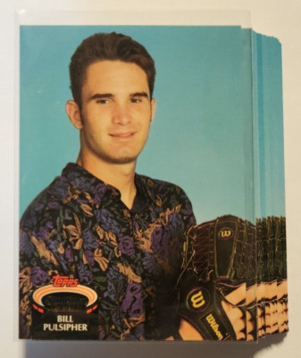 1992 BILL PULSIPHER NEW YORK METS BASEBALL CARDS ( 1 CARD ) | eBay