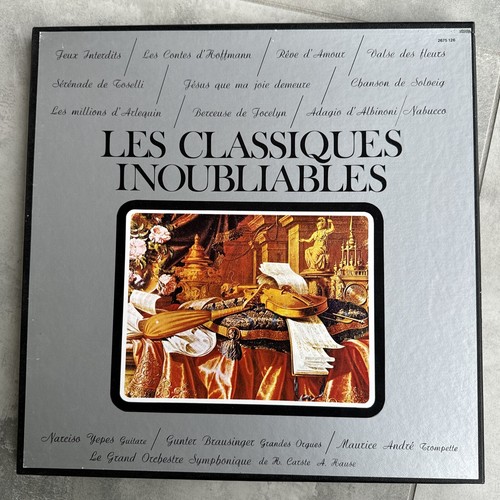 Disque - Vinyl 33T Coffret LES CLASSIQUES INOUBLIABLES (5 Disques) | eBay