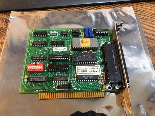 MetraByte 8508 8-Bit ISA DAS Computer Card | eBay