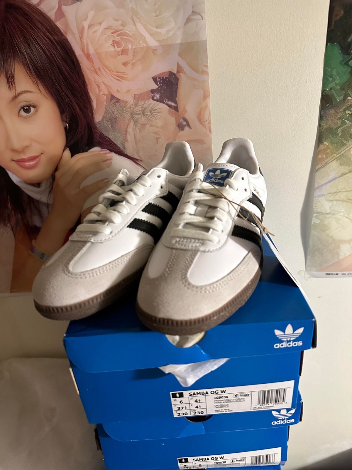 Sizes 6W to 8.5W - adidas Samba OG White (Womens) - IG9030 - BRAND NEW ...