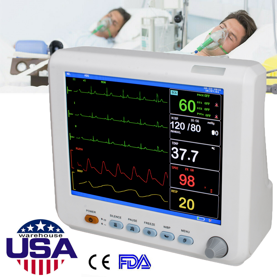 Portable Vital Sign Monitor for Adults, Kids&Neonates-ECG/SpO2/NIBP ...