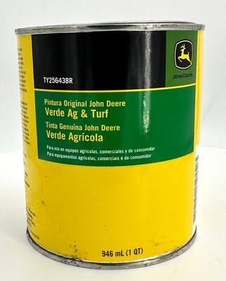 John Deere AG & Turf Green Paint 1 QT TY25643BR | eBay