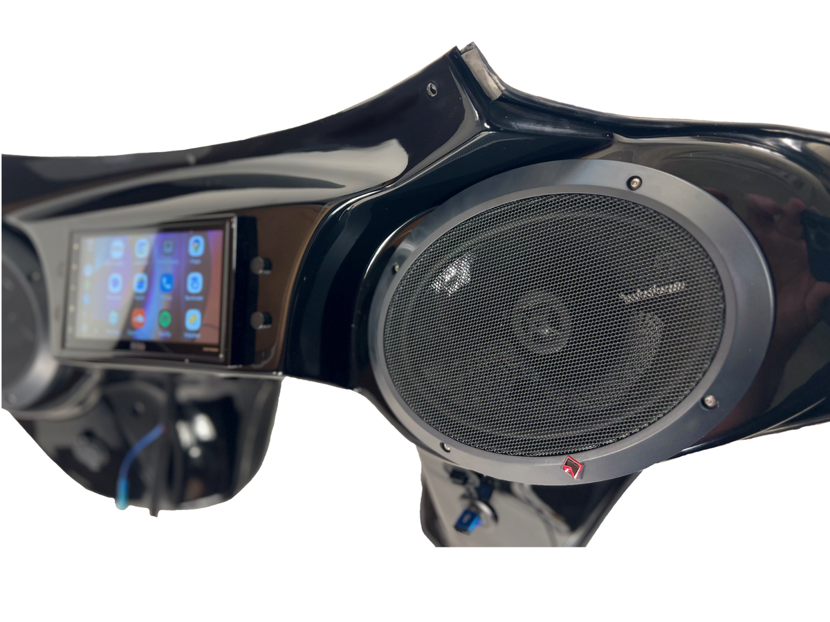 Yamaha Raider Fairing With Radio Yamaha Raider Batwing Fairing | The