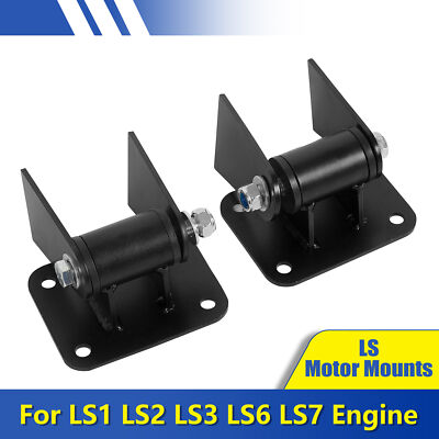 Universal LS Engine Motor Mounts Conversion Swap For LS1 LS2 LS3 LS6 ...