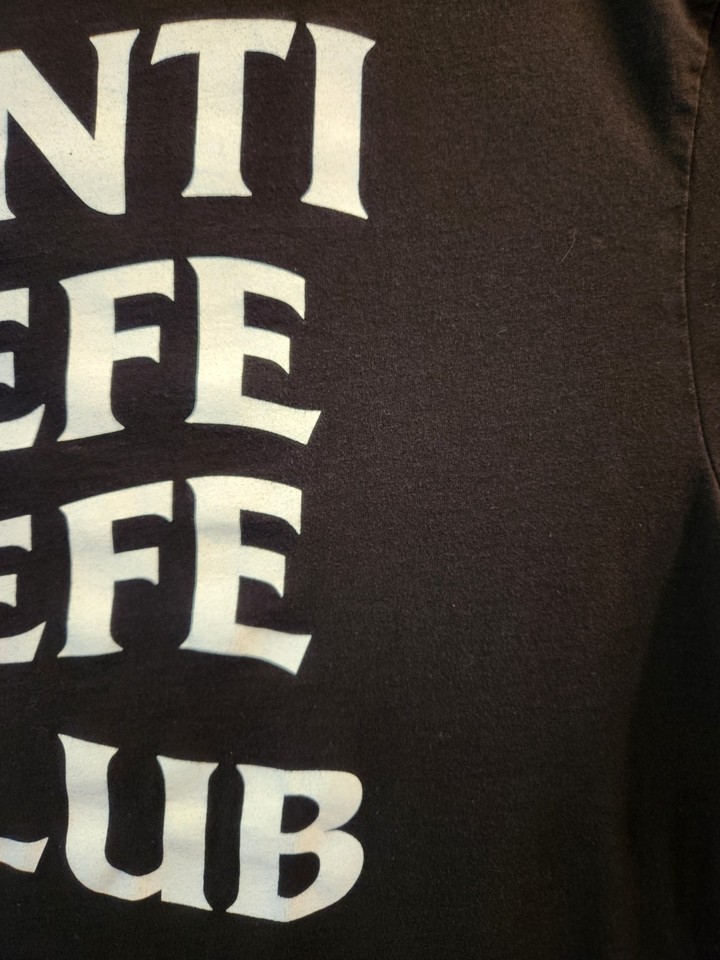 Anti Jefe Jefe Club T Shirt Size XL Anti Social Social Club ASSC Neek ...