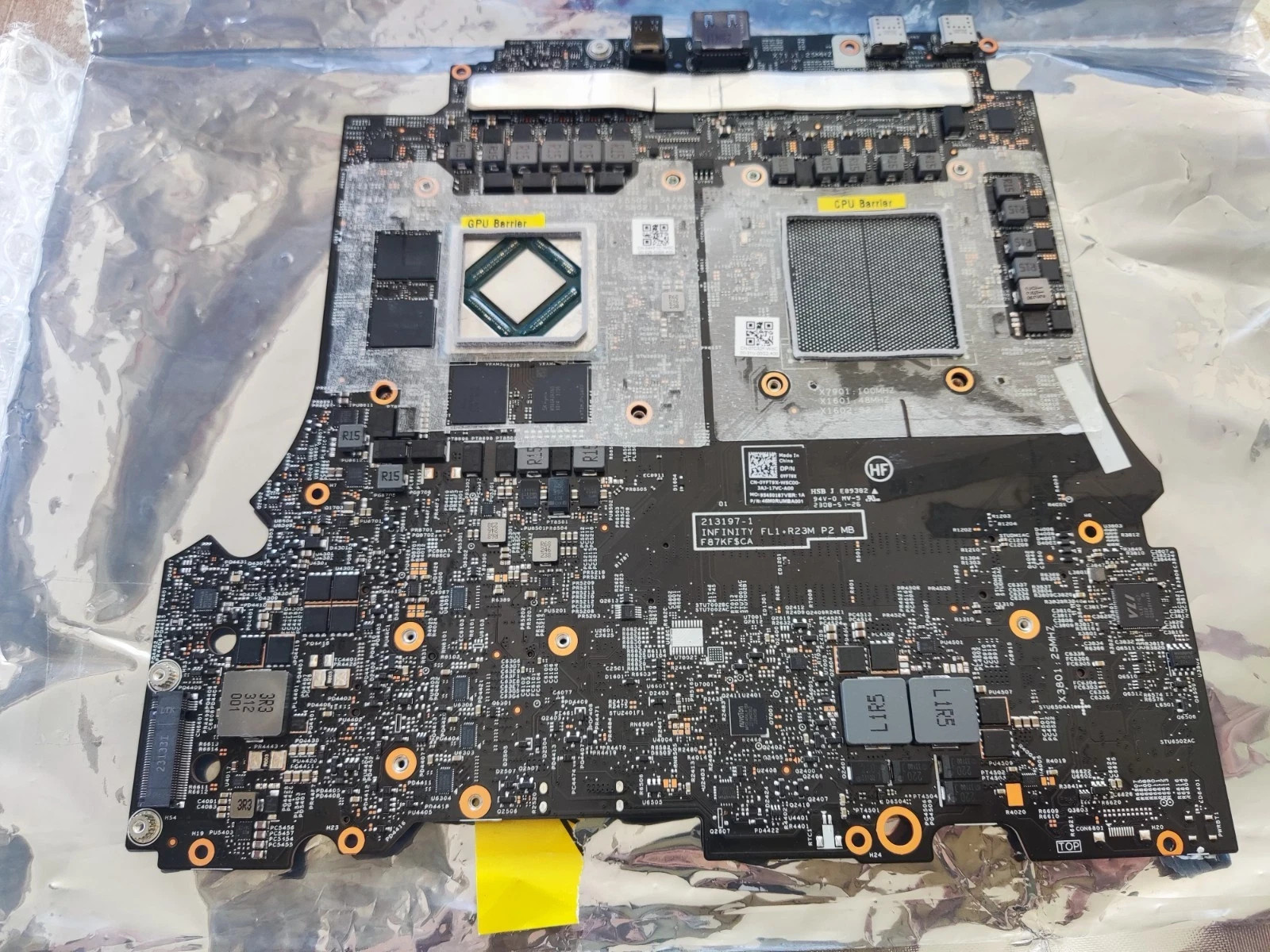 ALIENWARE M16 R1 AMD MOTHERBOARD RYZEN9 7845HX RX 7600MXT 8GB ( NO CPU ...