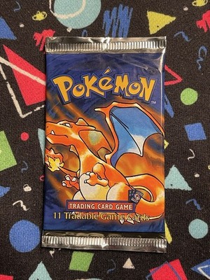 1999 Pokemon WOTC Shadowless Charizard Heavy Booster Pack Sealed New | eBay