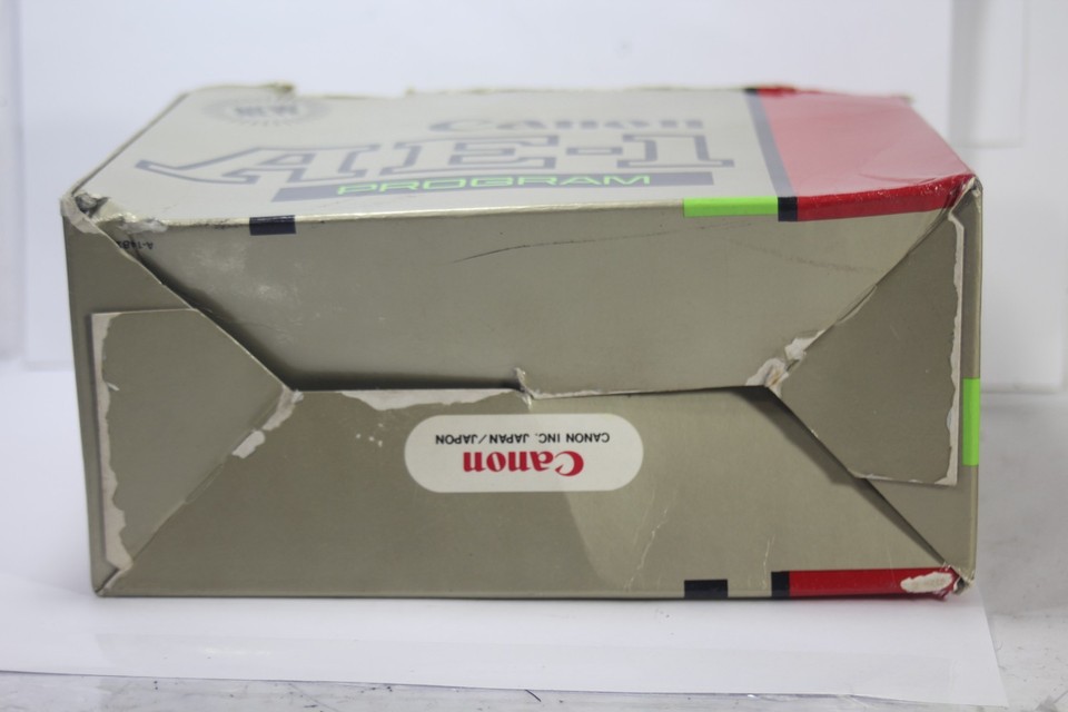 Lot of 2 boxes box only Canon AE-1 Program standard plus 1984 Olympics ...