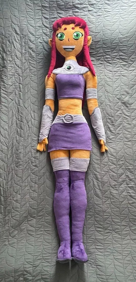 Starfire Plush Doll Super Punch: Teen Titans Go Toys Available For