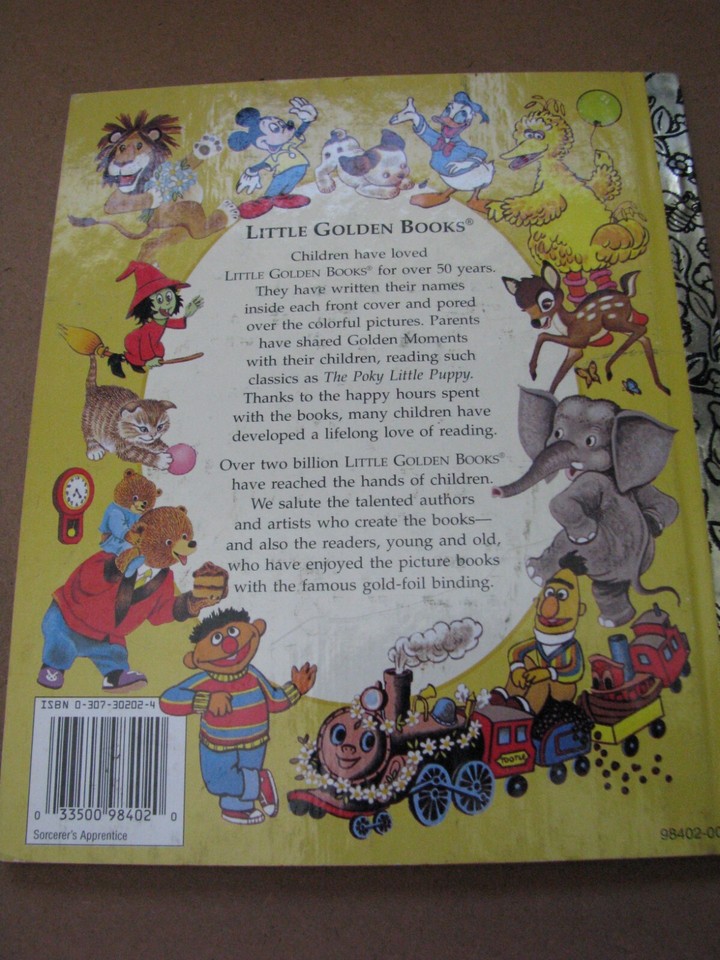 The Sorcerer's Apprentice (Disney Classic) (Little Golden Book) - VERY ...