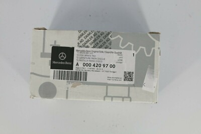 Mercedes-Benz Genuine Brake Pad Set A0004209700 | eBay