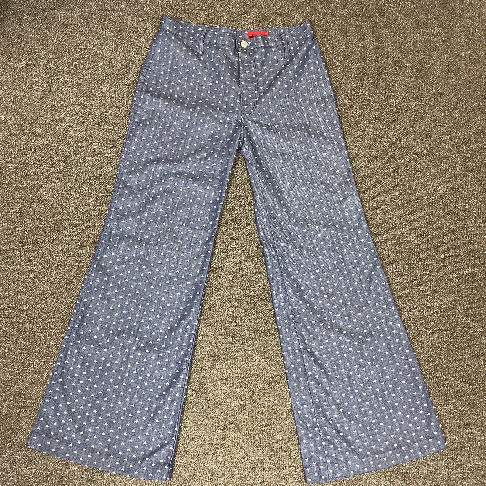 Vintage Miss Levi’s Big E Flare Bell Bottoms 29x29 Em… - Gem