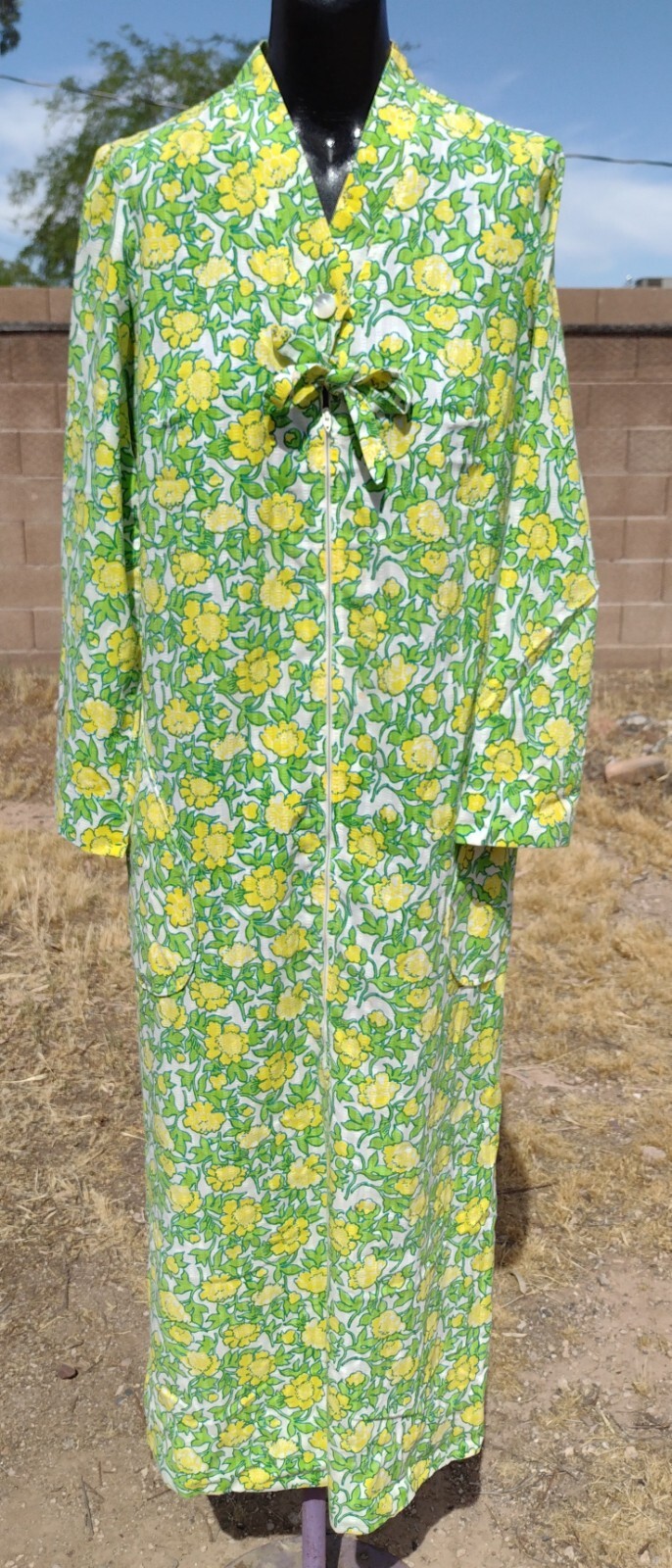 Vintage The Lilly Lilly Pulitzer Long Floral Robe - Gem