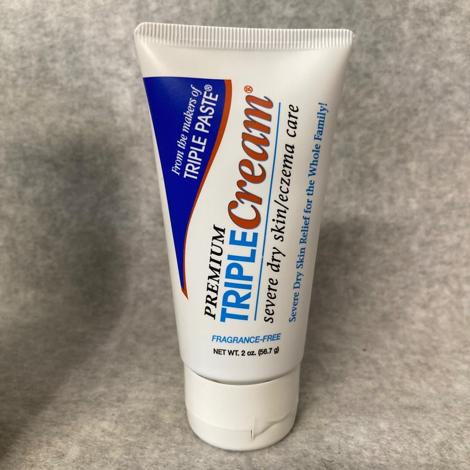 NEW! Premium Triple Cream Severe Dry Skin Eczema Care 2oz each ...